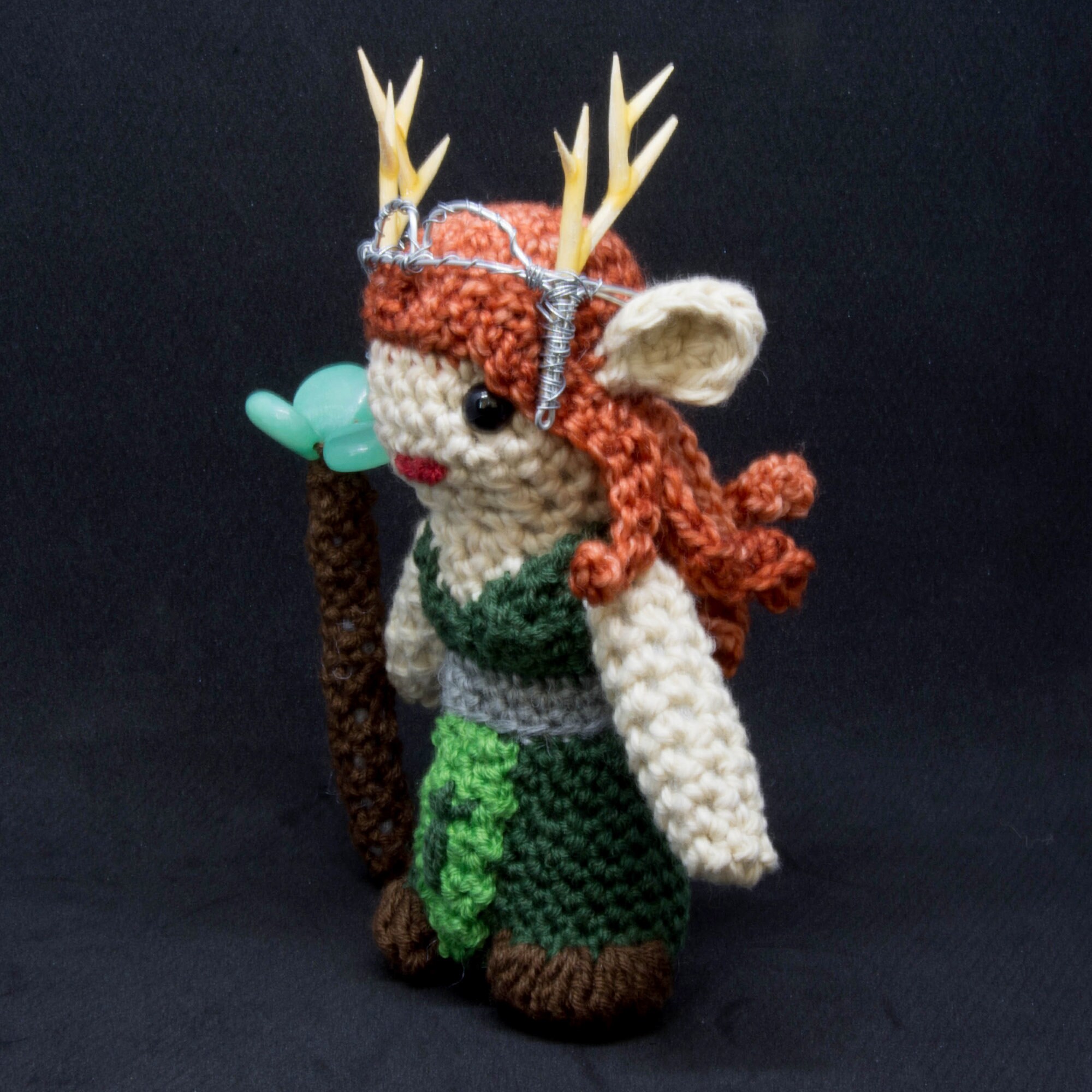 Amigurumi DIY Craft Kit Critical Role Keyleth, Crochet Pattern Digital ...