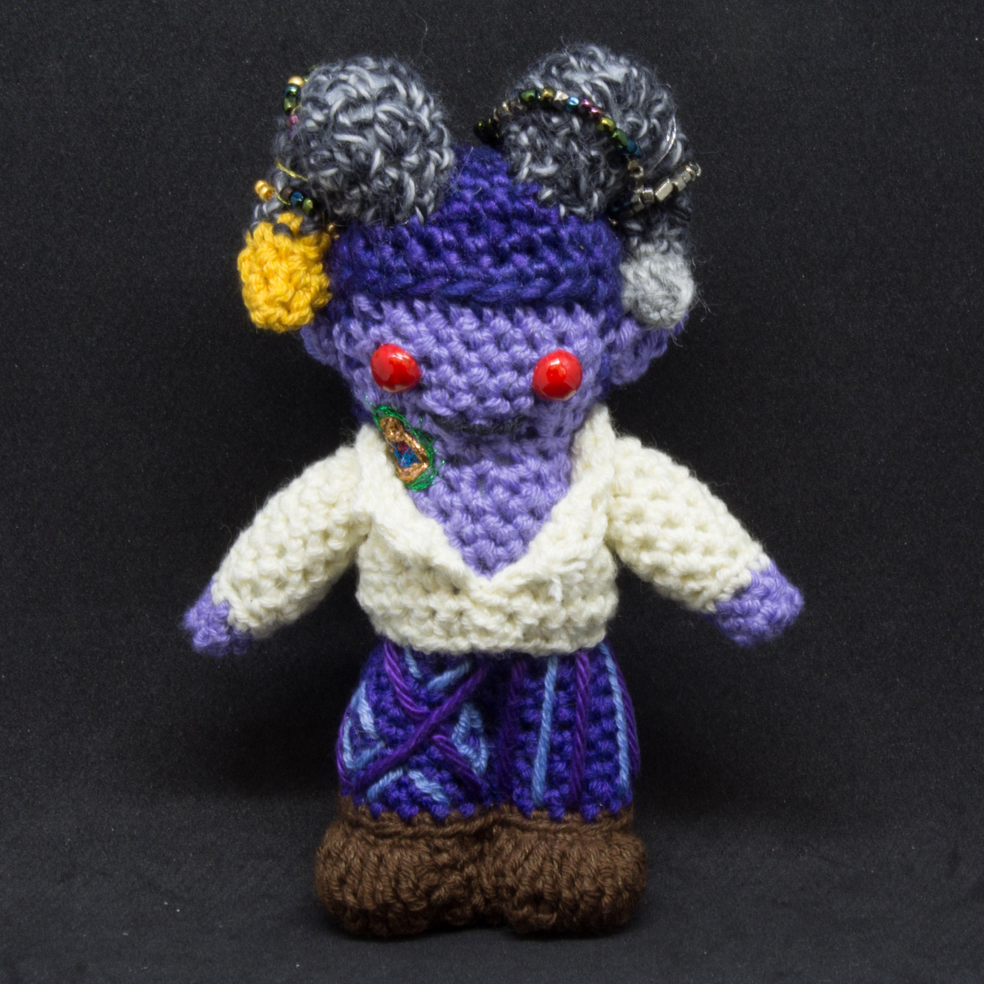 Amigurumi Crochet Doll DIY Kit - Critical Role - Mollymauk, Digital ...