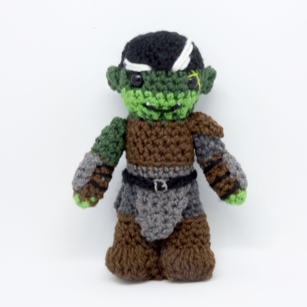 Amigurumi Digital Pattern - Critical Role - Fjord, Crochet DIY Craft ...