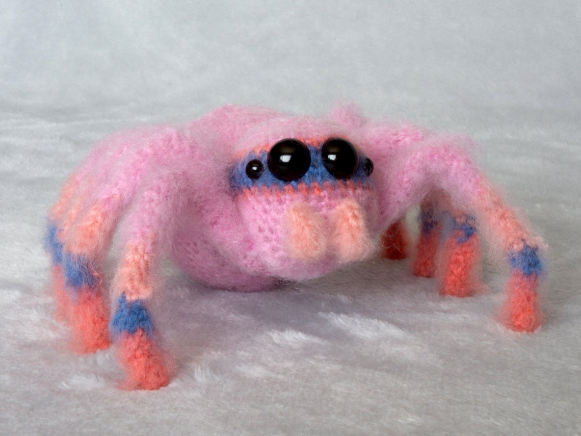 Amigurumi Crochet Pattern - Jumping Spider, Digital DIY PDF Kit - Etsy