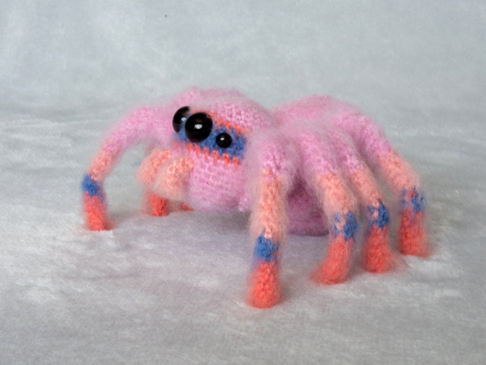 Amigurumi Crochet Pattern - Jumping Spider, Digital DIY PDF Kit - Etsy