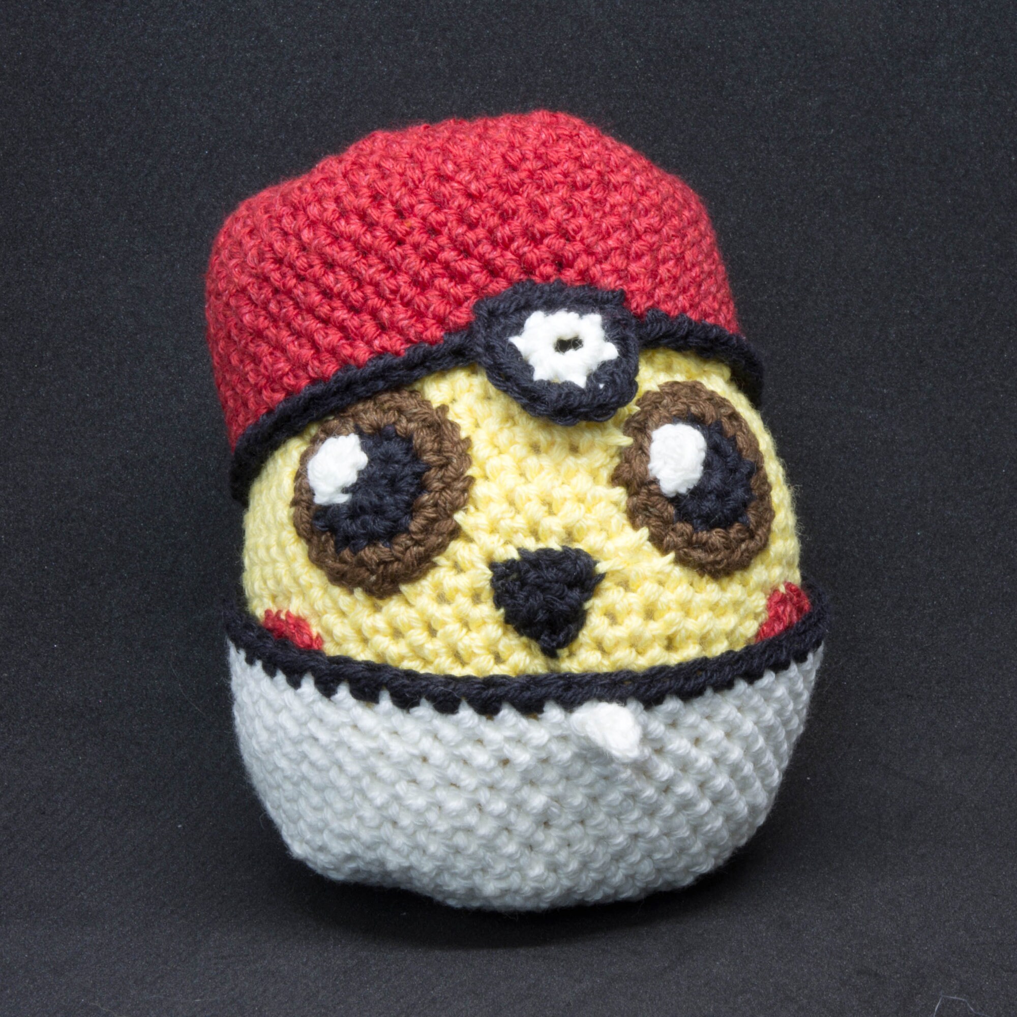 Amigurumi DIY Craft Kit - Pokemon - Pikachu Pokeball , Crochet Pattern ...