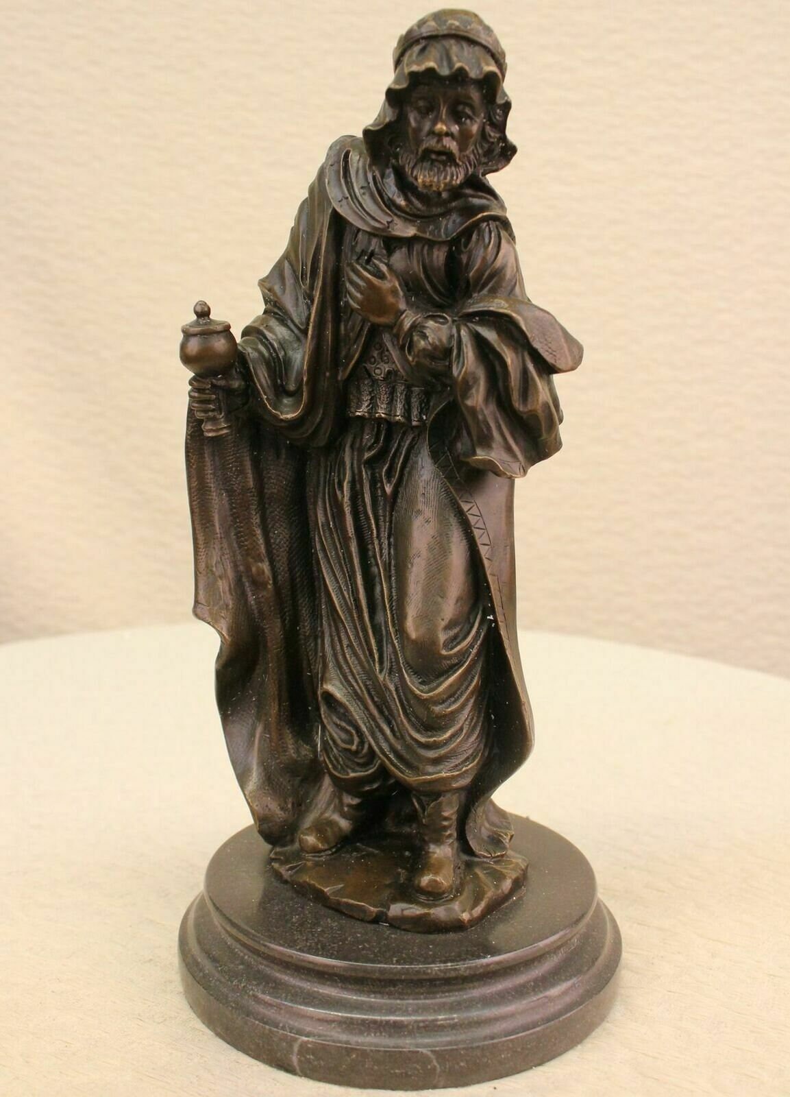 Bronze Sculpture of Middle Eastern Man Statue Figure Decor Sculpture - Etsy