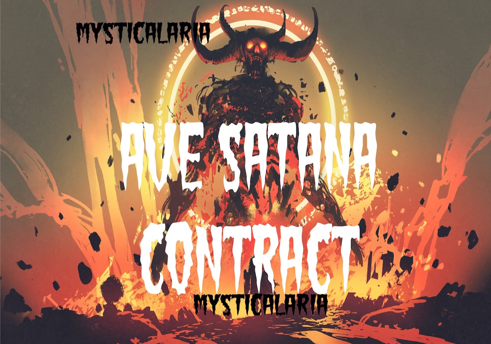 Ave Satana Contract - Metaphysical Contract With Satan for All Your ...