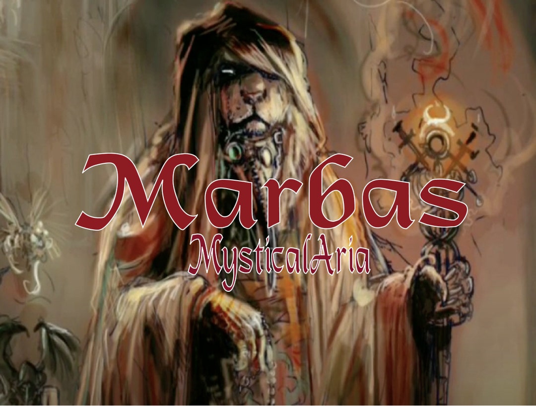 Pact With Marbas President of 36 Legions - Etsy