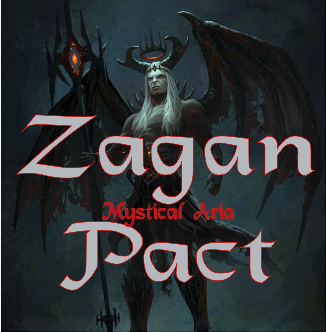 King Zagan Pact Demon Contract Initiation Etsy