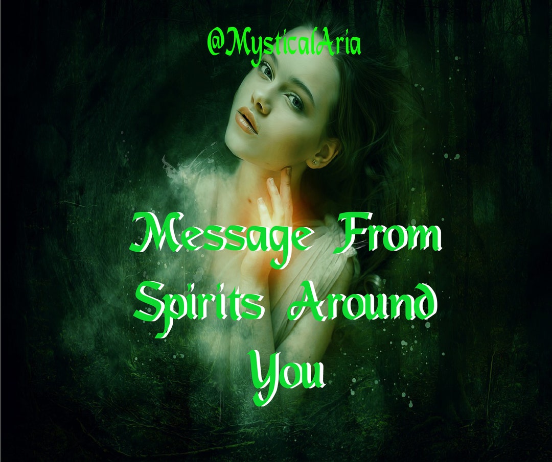 Message From Spirit Around You - Etsy