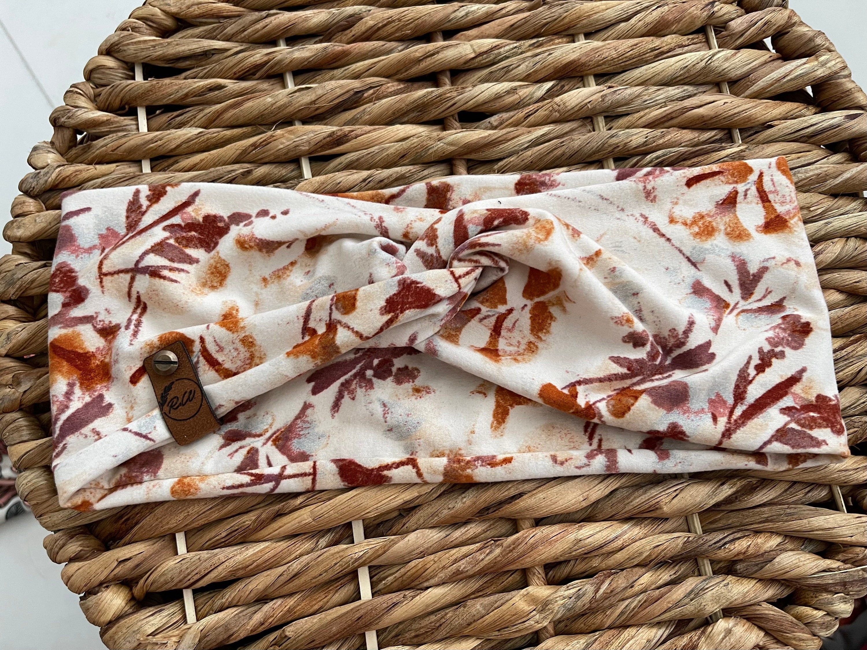 Autumn Headband /extra Wide Headband/turban Headband Yoga - Etsy