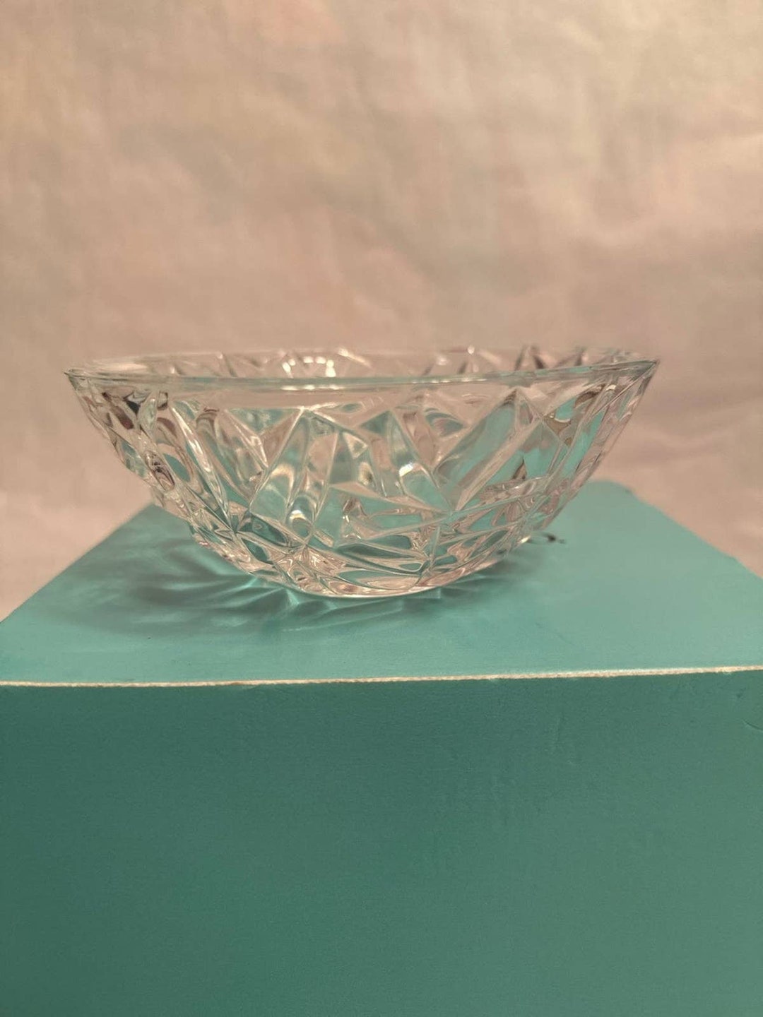 Tiffany Co Crystal Rock Dish - Etsy