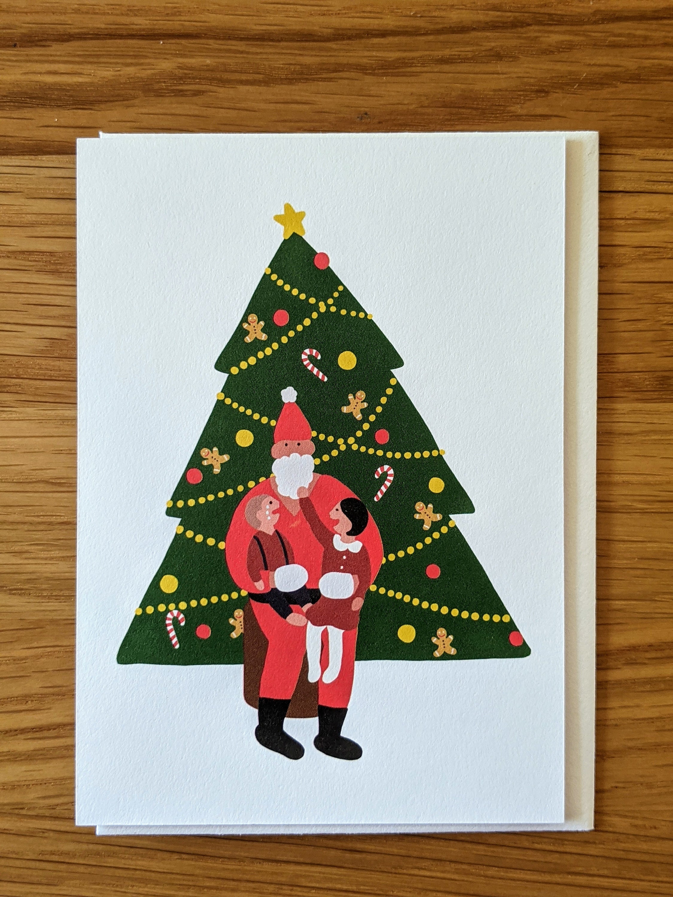 Custom Christmas Cards, Christmas Family Portrait, Santa Christmas ...