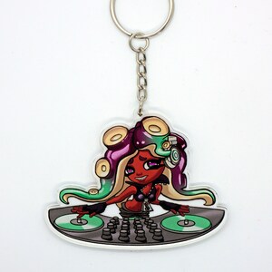 Inkling, Pearl and Marina Splatoon 2 Acrylic Keychain Charm - Etsy