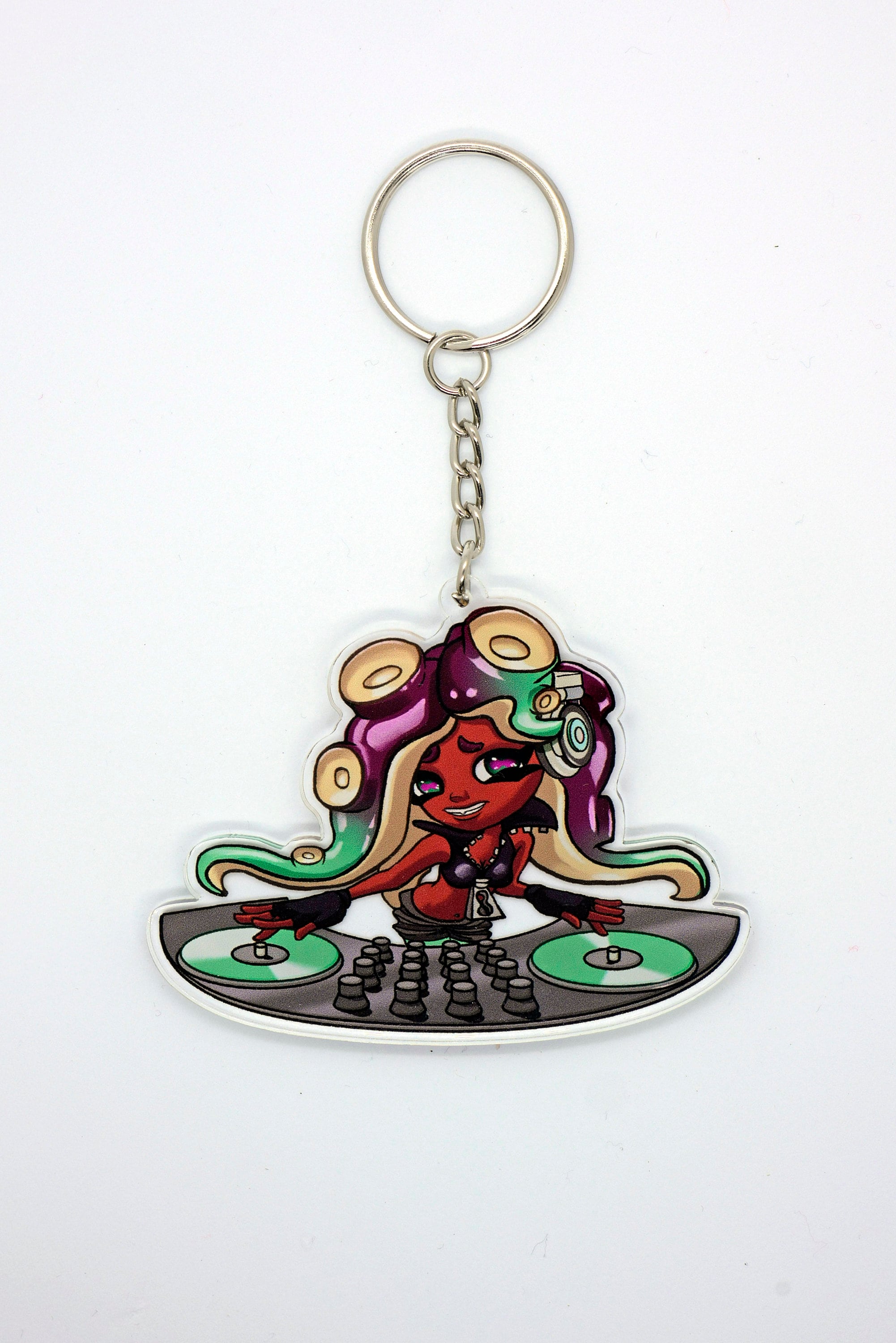 Inkling Pearl and Marina Splatoon 2 Acrylic Keychain Charm | Etsy