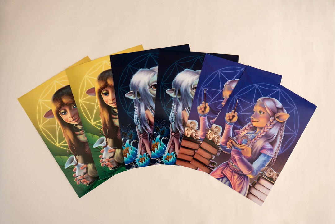 Dark Crystal Age of Resistance Rian, Deet and Brea Art Prints A5 - Etsy