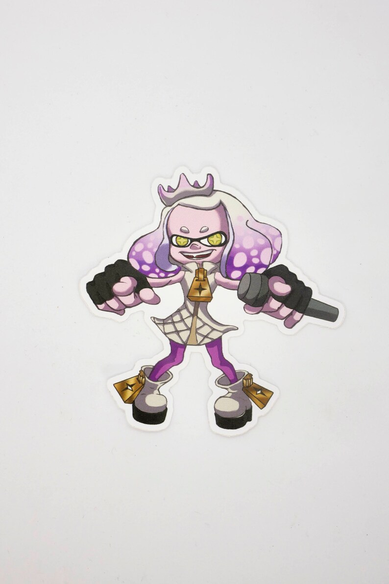 Splatoon 2 Pearl Marina and Inkling Stickers - Etsy