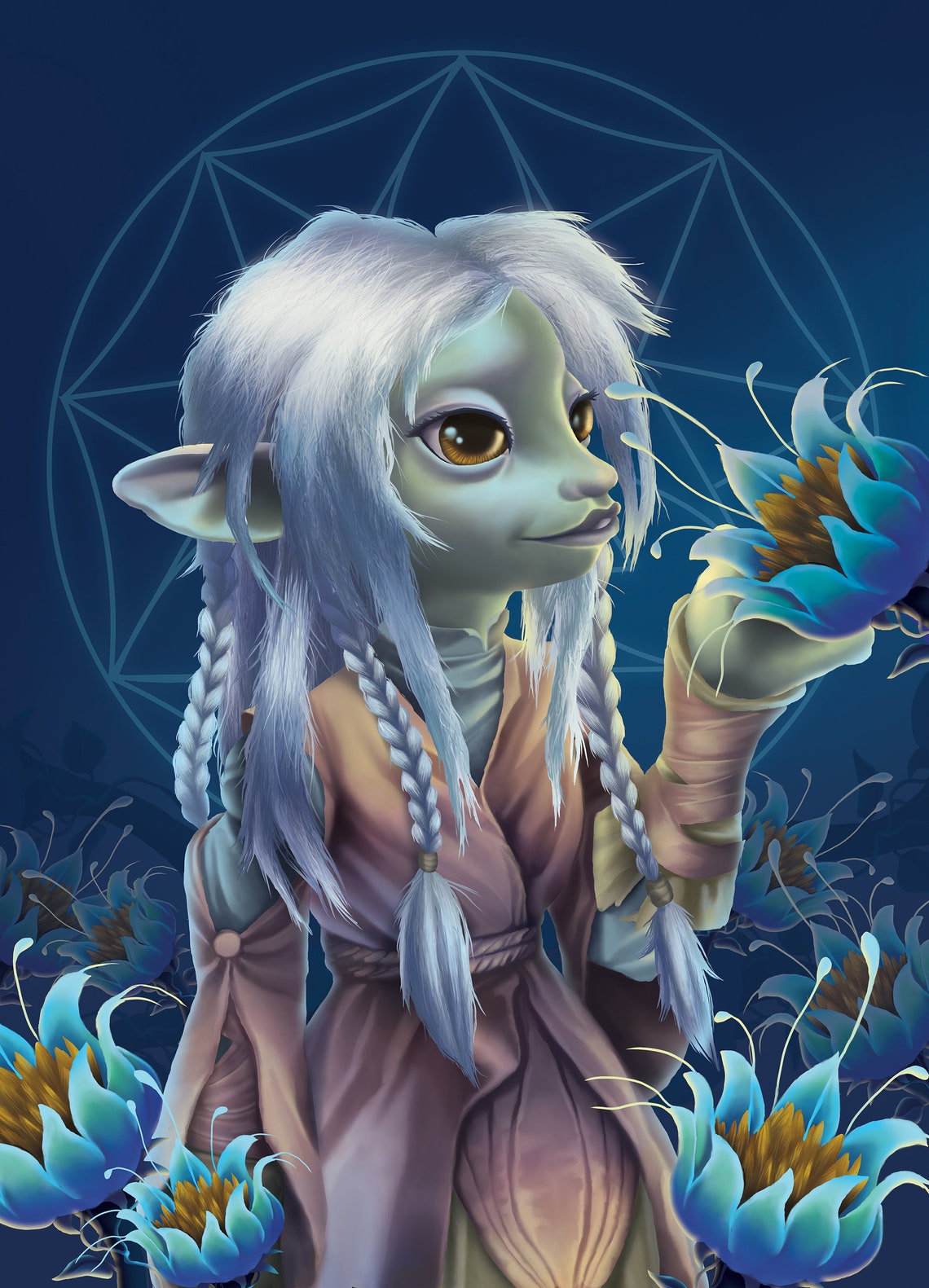 Dark Crystal Age of Resistance Rian, Deet and Brea Art Prints A3 - Etsy