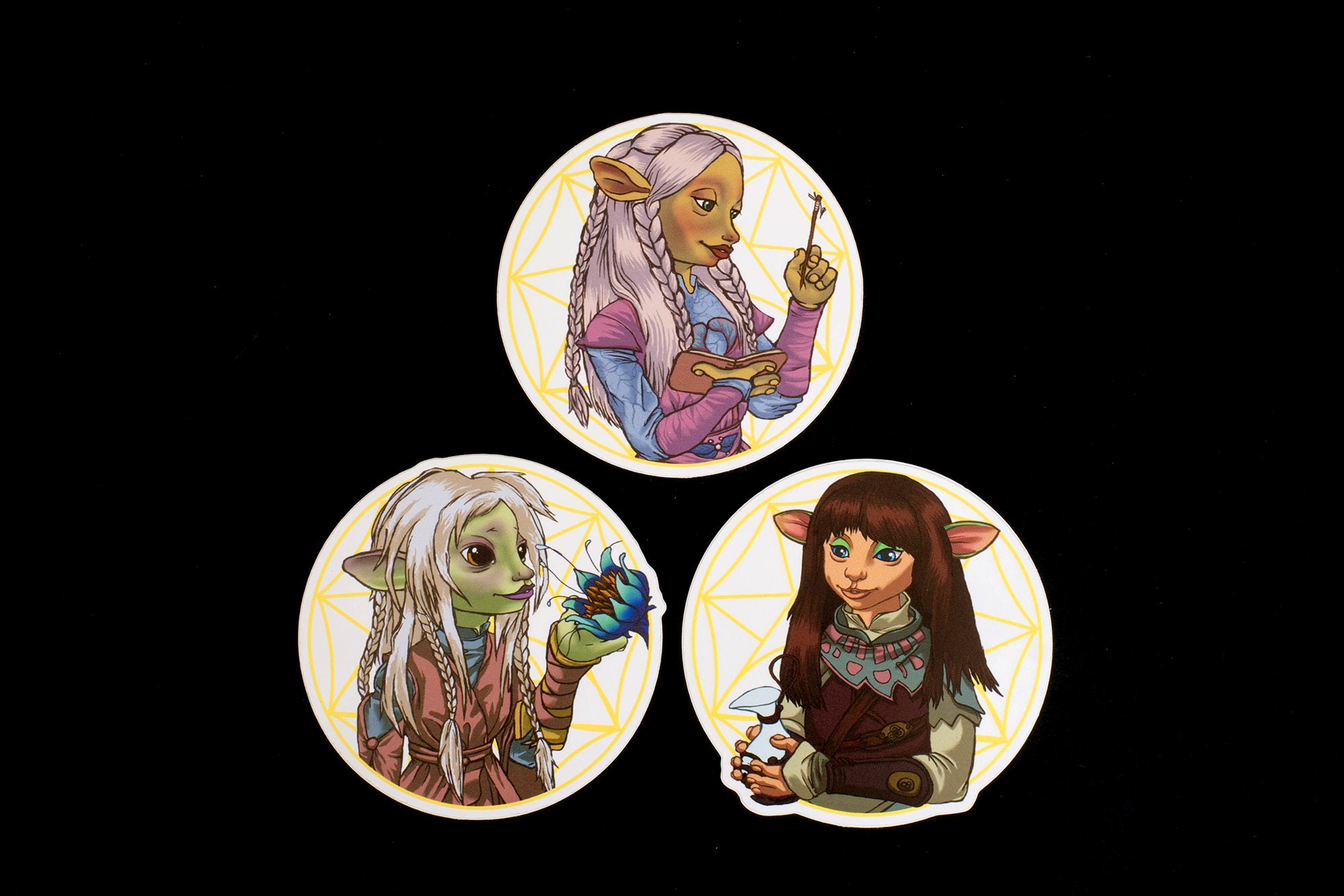 Dark Crystal Age of Resistance Rian Brea and Deet Stickers - Etsy