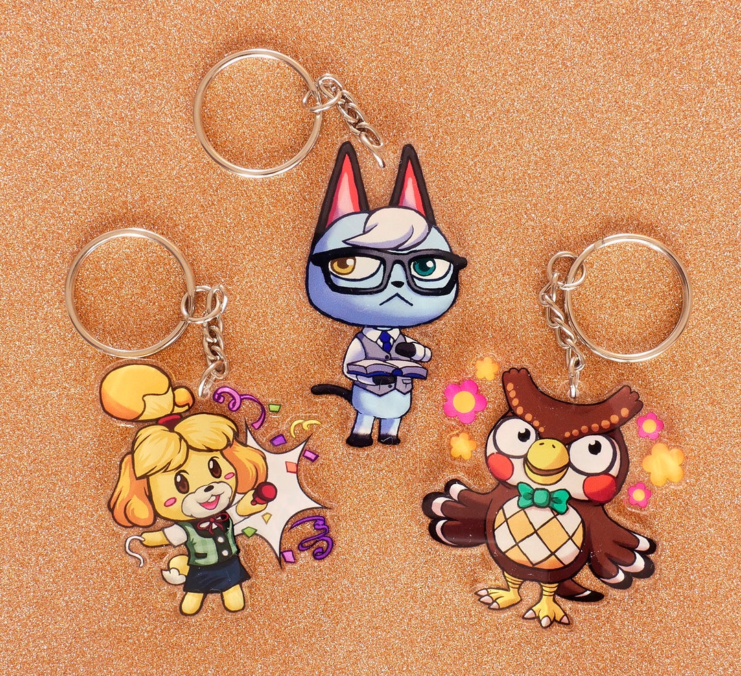 Isabelle, Blathers and Raymond Animal Crossing New Horizons Acrylic ...