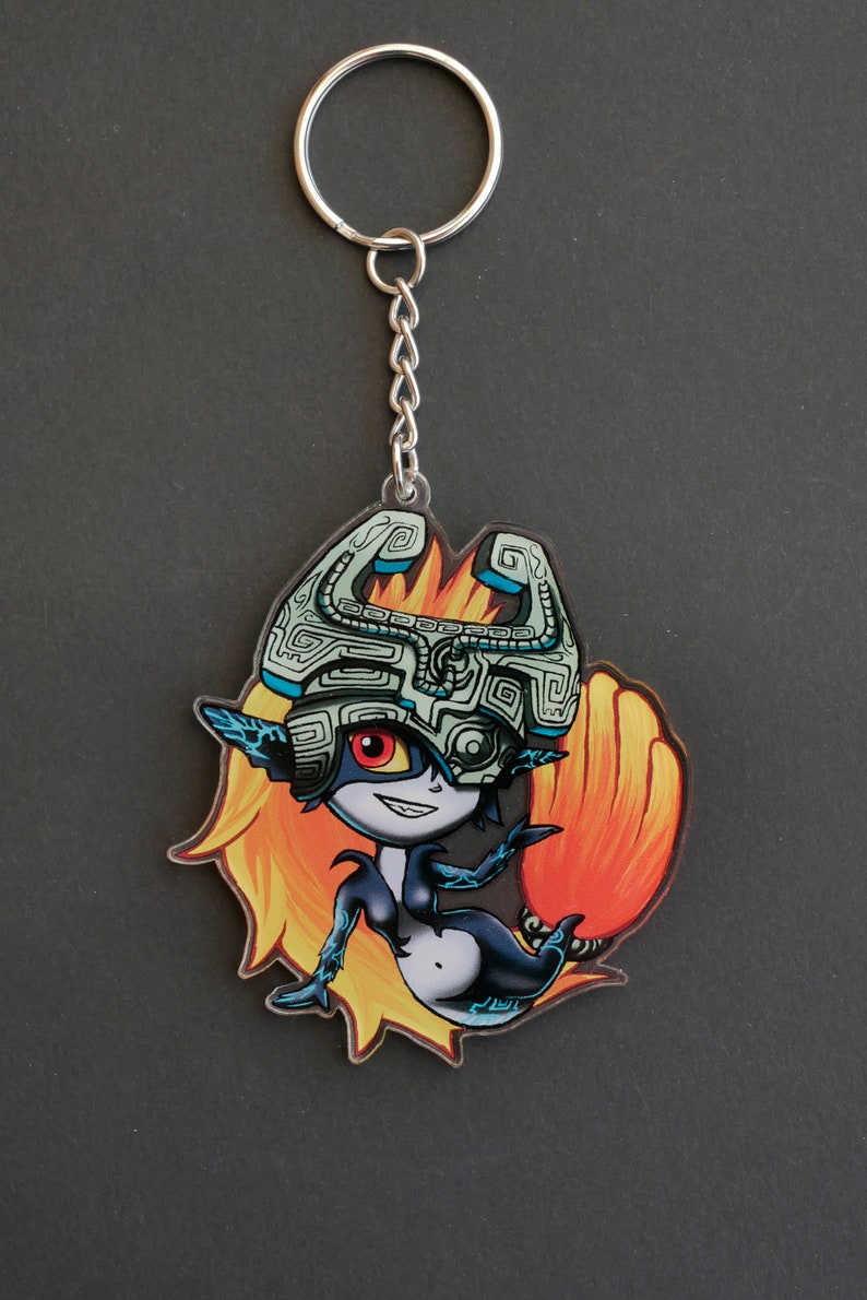 Midna Legend of Zelda Twilight Princess Acrylic Keychain Charm - Etsy UK