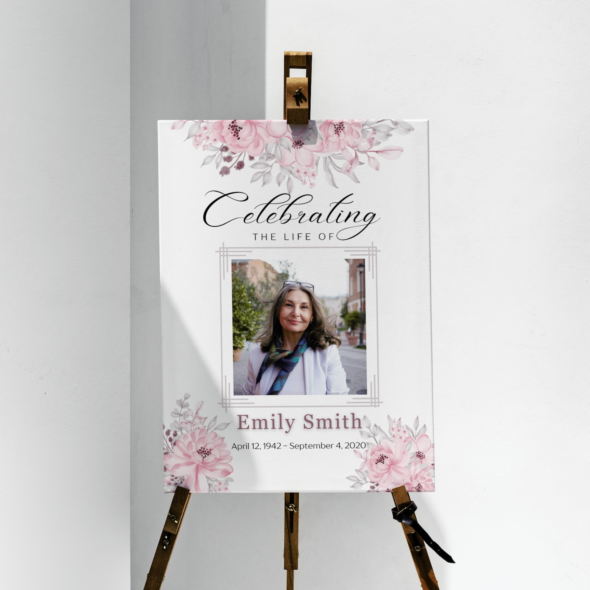 Editable Funeral Bundle, Celebration of Life Decorations Bundle Funeral ...