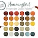 Hummingbird Color Palette Procreate Hex Codes Paradise Green Pink Color ...