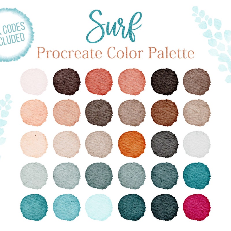 Warm Spring Palette - Etsy