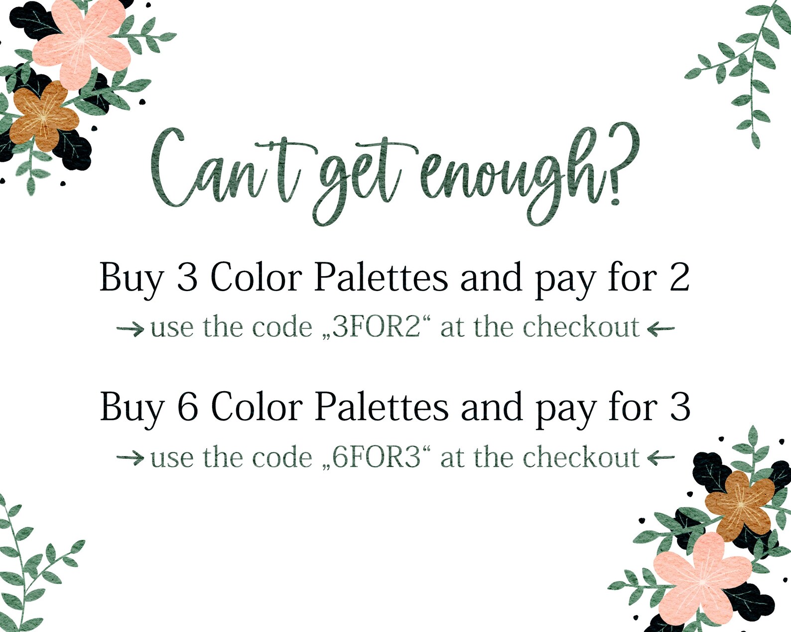 Color Palette Procreate Mexican Night Happy Pink Colorful Red Green ...