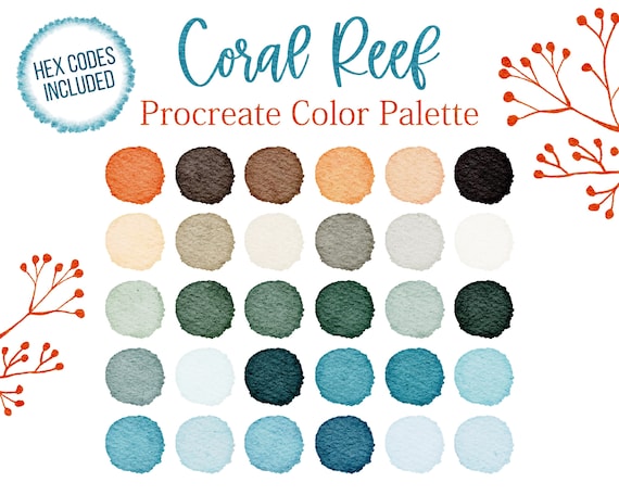 Coral Reef Color Swatch