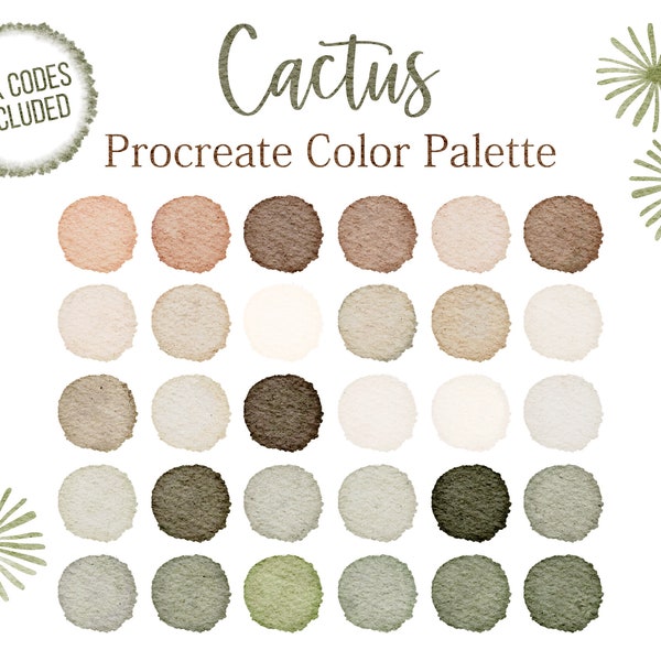 Desert Color Palette - Etsy