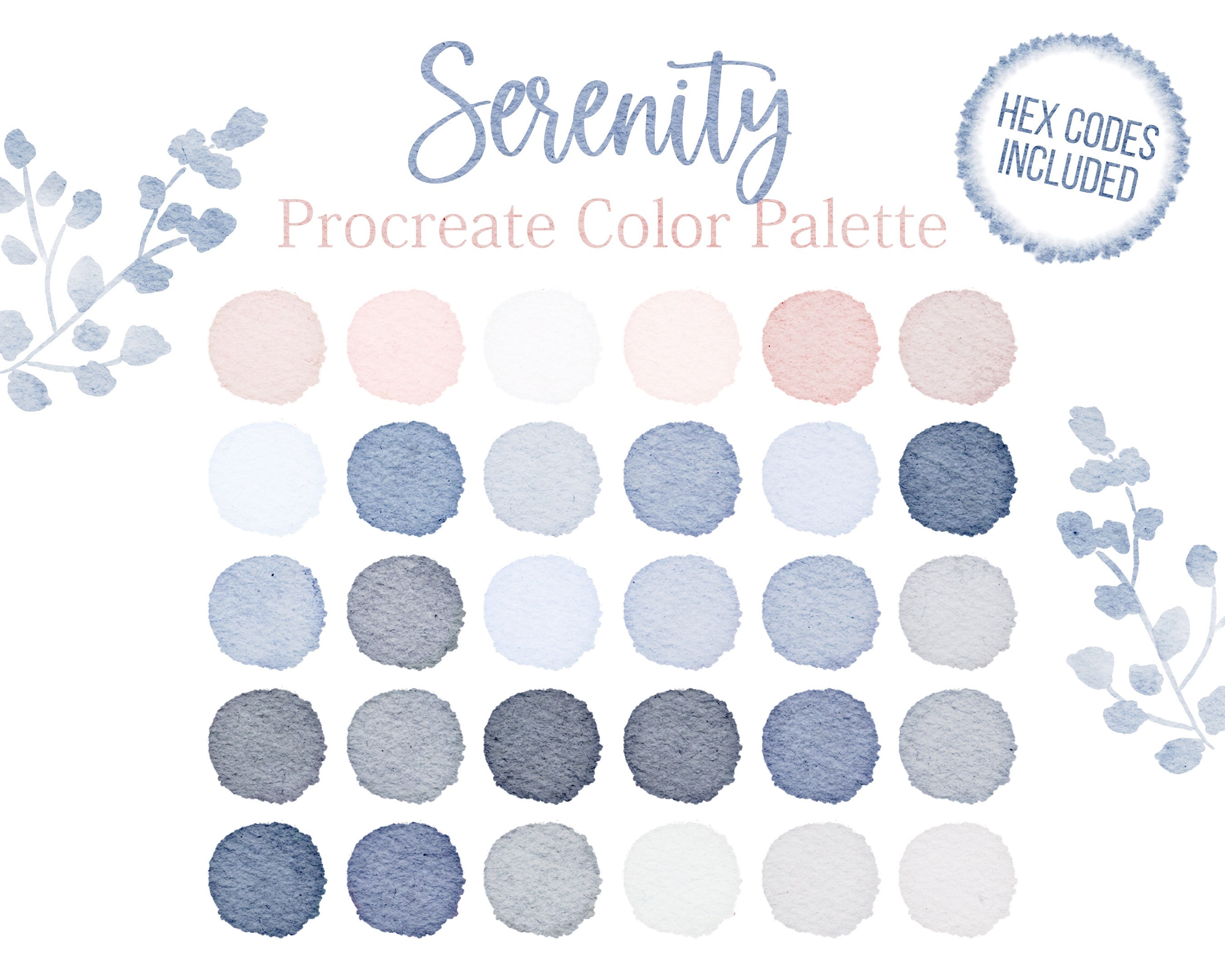 Pastel Colors Procreate Swatch File Beige Palette Neutral Soft Color
