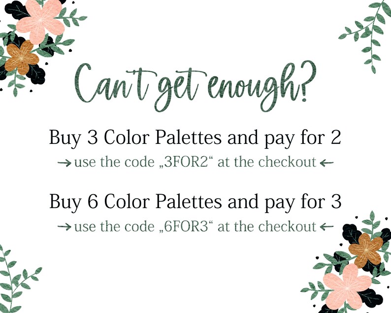 Spring Break Color Palette Procreate Colorful Glowing Red Pink Palette ...