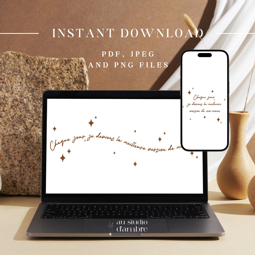 Positive Wallpapers Motivational Affirmations for Computer & Phone HD ...