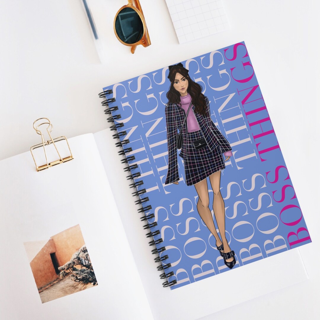 Preppy Boss Babe Notebook - Etsy