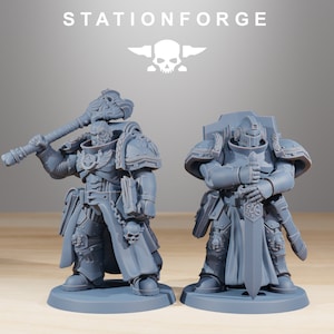 Socratis Legion Space Marine Veteran Knight Warriors From Stationforge ...