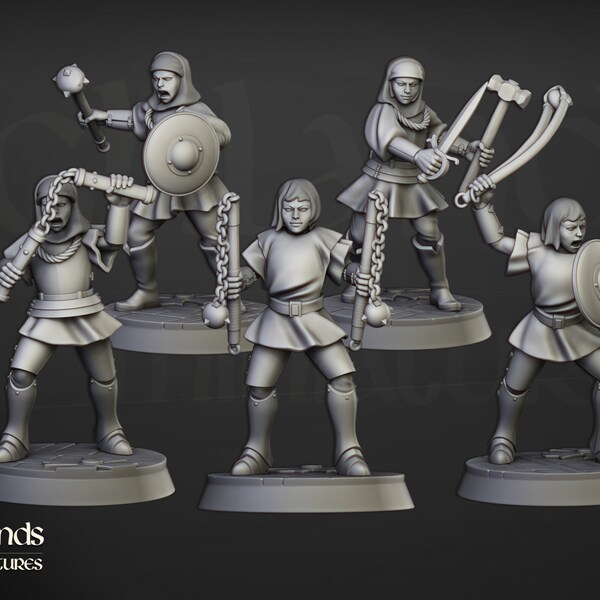 Sisters of Sigmar Miniatures - Etsy