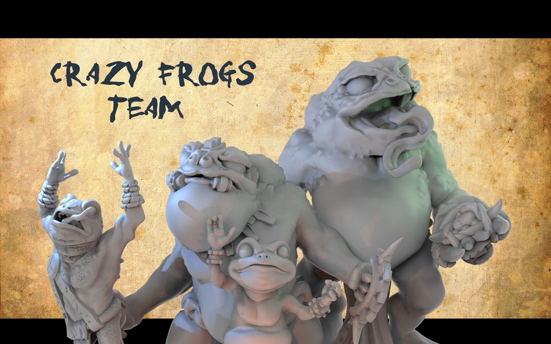 Frog and Toad Man Football Team, Available Individually or in Saver Set ...