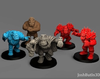 Ponder Wizard With Orb, Meme Miniature for 28mm, 32mm and 54mm Tabletop ...