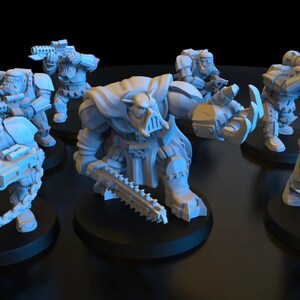 Star WAAAGH Space Orcs, Sculpted by Joshbutin3d, Available Individually ...