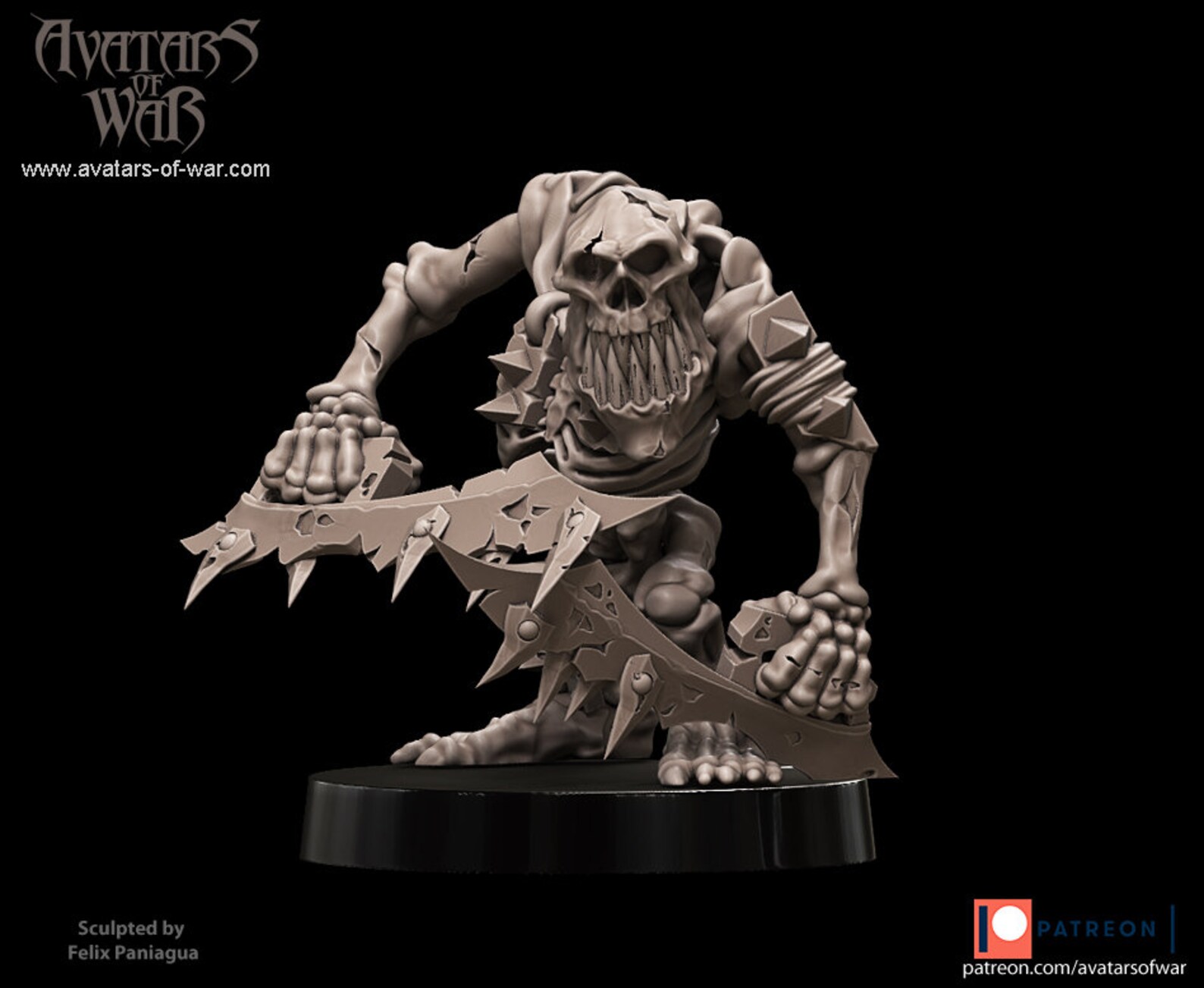 Goblin Warlord 6 skeleton by Avatars of War suitable for | Etsy