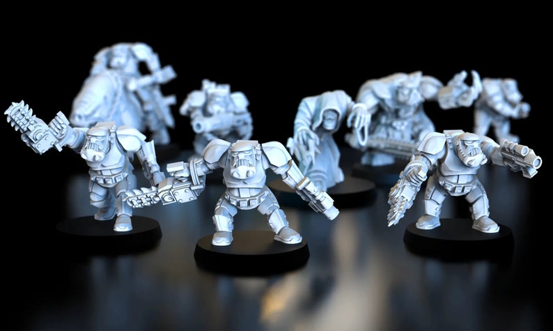 Star WAAAGH Space Orcs Sculpted by Joshbutin3d Available - Etsy Canada