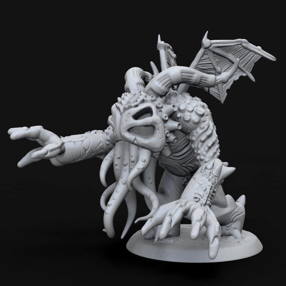 DnD Miniature Scifi Madness 32mm Scale Call of Cthulu RPG 80mm Star ...