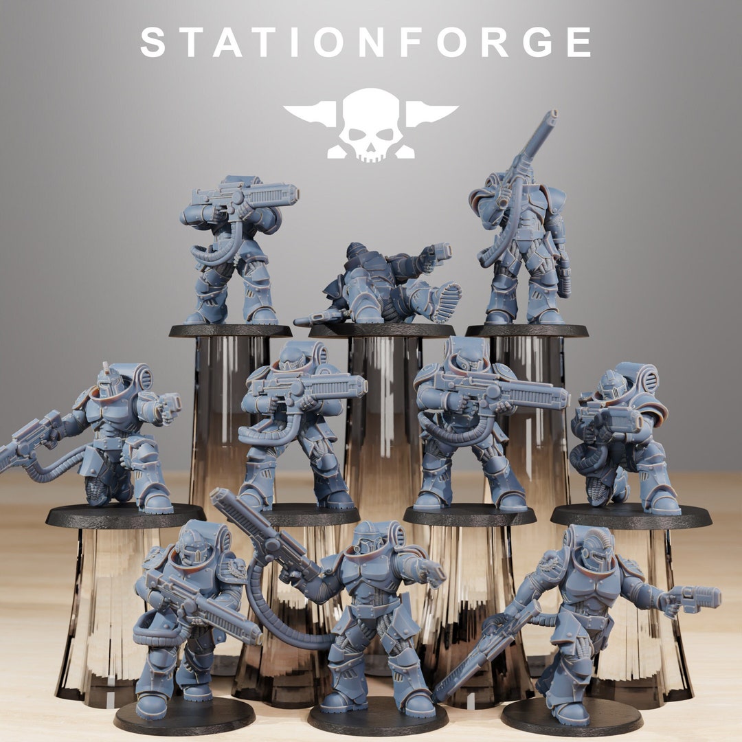 Socratis Legion Space Marine Veteran Exterminator Warriors From ...