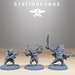 Pirate Space Goblins and Orc Captain From Stationforge Miniatures ...