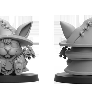 Hare Person by Heresy Labs Including Assassin, Barbarian, Bard, Cleric ...