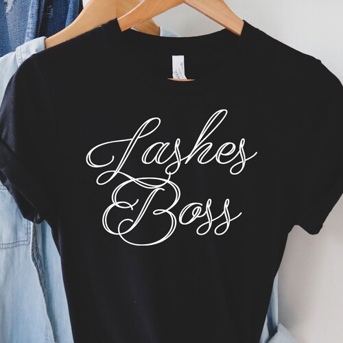 Black Lashes Black Shirt Black Heart Eyelashes Tshirt Lashes | Etsy