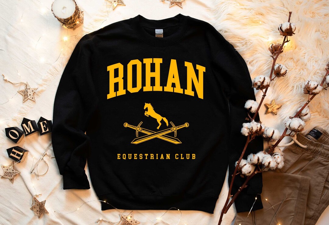 Rohan Shirt Rohan Equestrian Club Sweatshirt Lord of the - Etsy