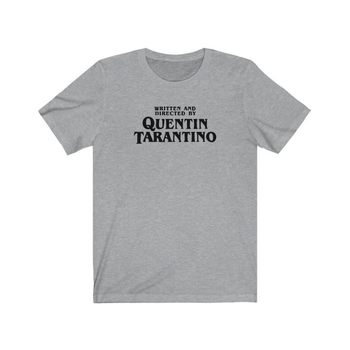 Written and Directed by Quentin Tarantino T-shirt Quentin - Etsy