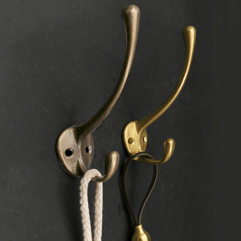 Brass Hooks - Etsy