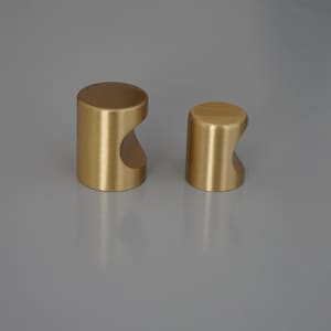 Cylinder Pulls,circular Knobs,round Drawer Pulls,brass Circle Cabinet Knobs,solid Brass Handles ...