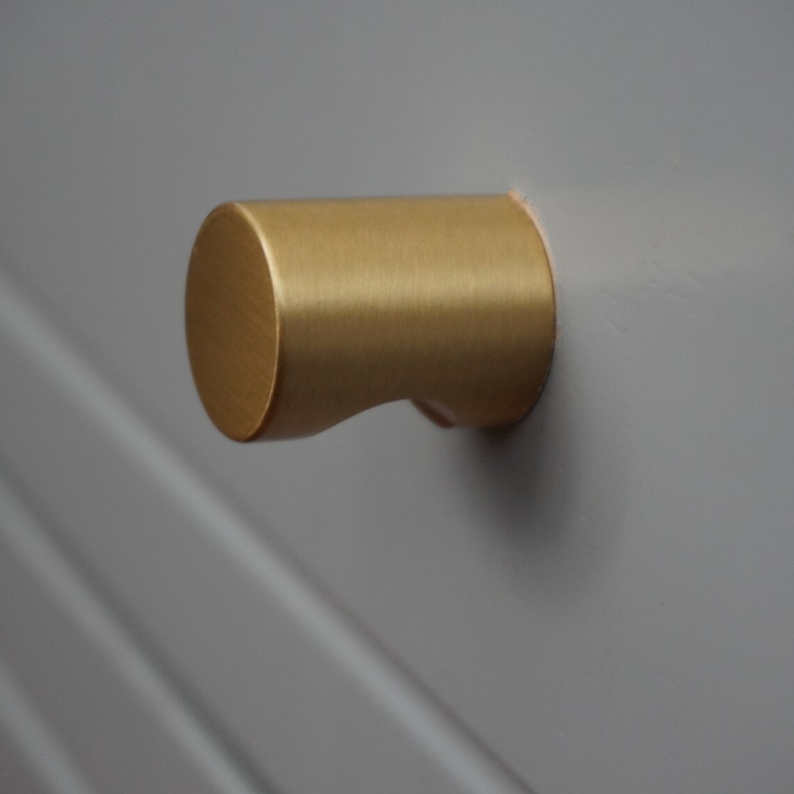 Cylinder Pullscircular Knobsround Drawer Pullsbrass Circle - Etsy