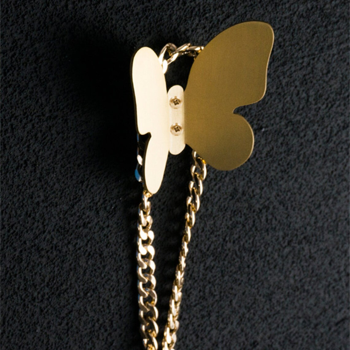 Butterfly HookColorful Art Butterfly HooksSolid Brass | Etsy